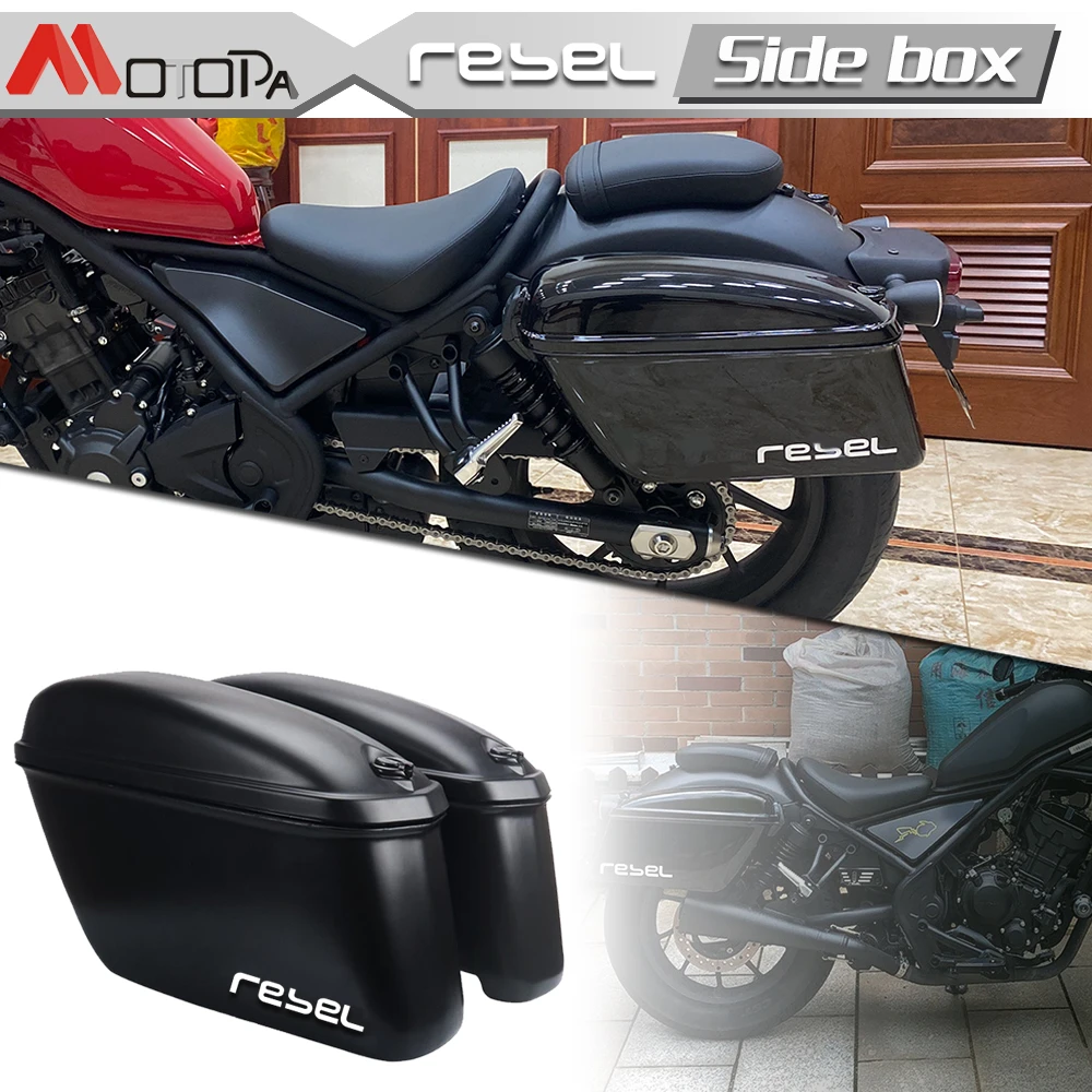 Alforjas laterales para motocicleta, alforjas de estilo original, caja ...