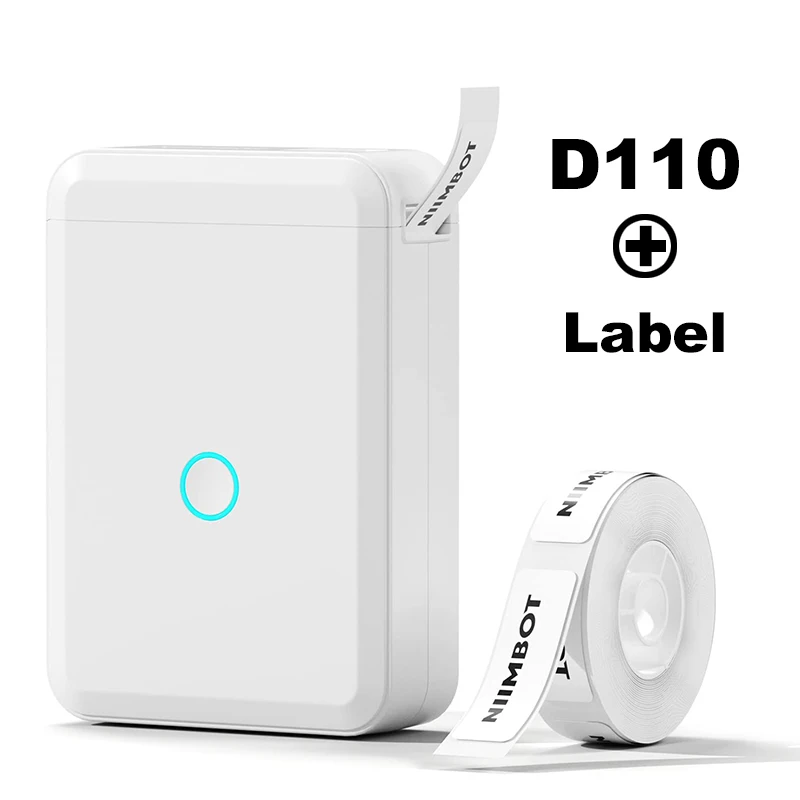 Niimbot-D110-Mini-Portable-Printer-For-Mobile-Thermal-Adhesive-Label ...