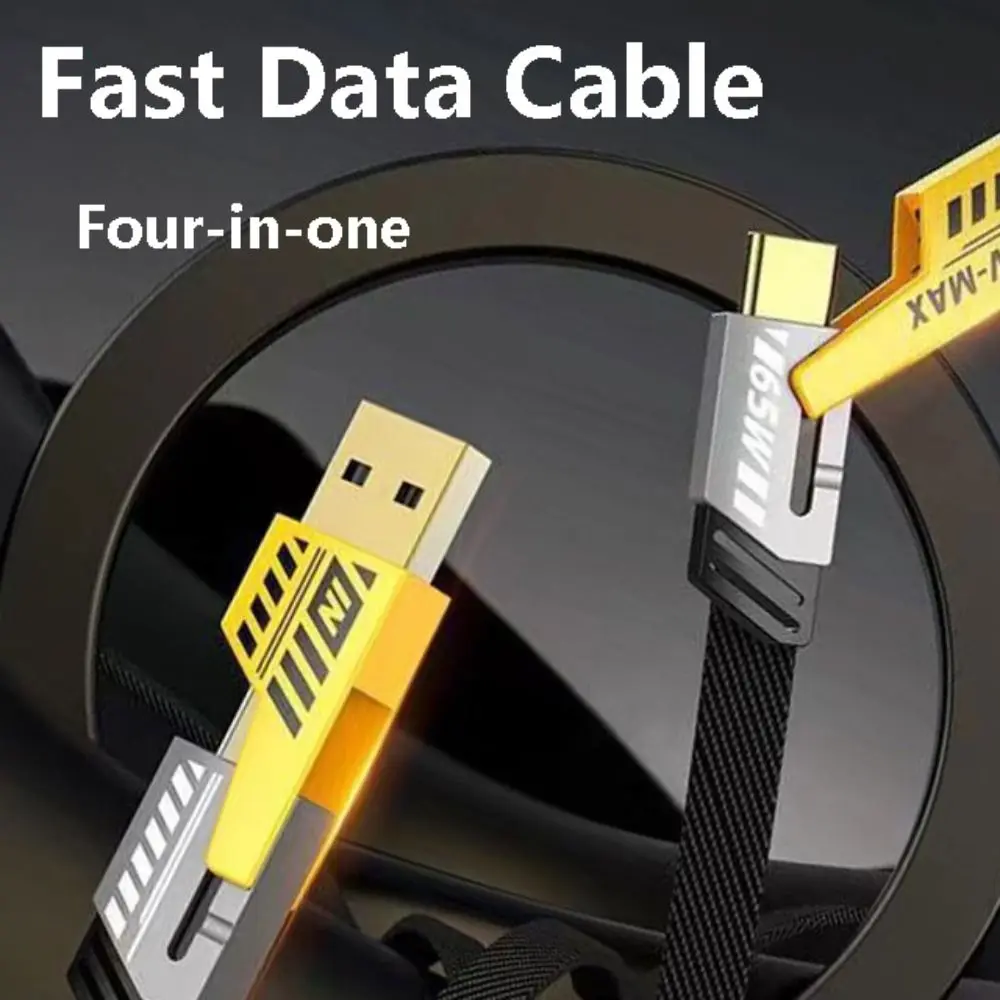 Four-in-one-Fast-Data-Cable-Fast-Charging-Dual-Type-C-Extension-Cable ...