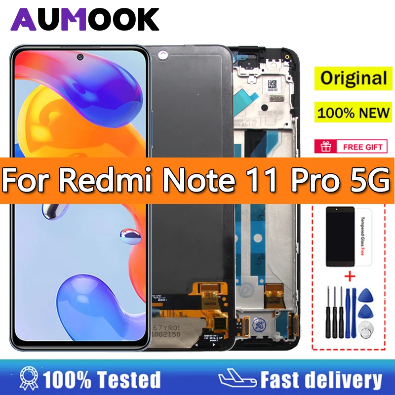 Original-Screen-For-Xiaomi-Redmi-Note-11-Pro-5G-LCD-Display-Touch ...