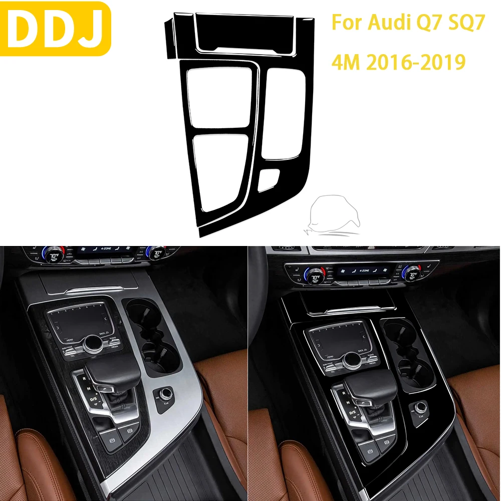For Audi Q7 SQ7 4M 2016 2017 2018 2019 Car Accessories Black Interior ...