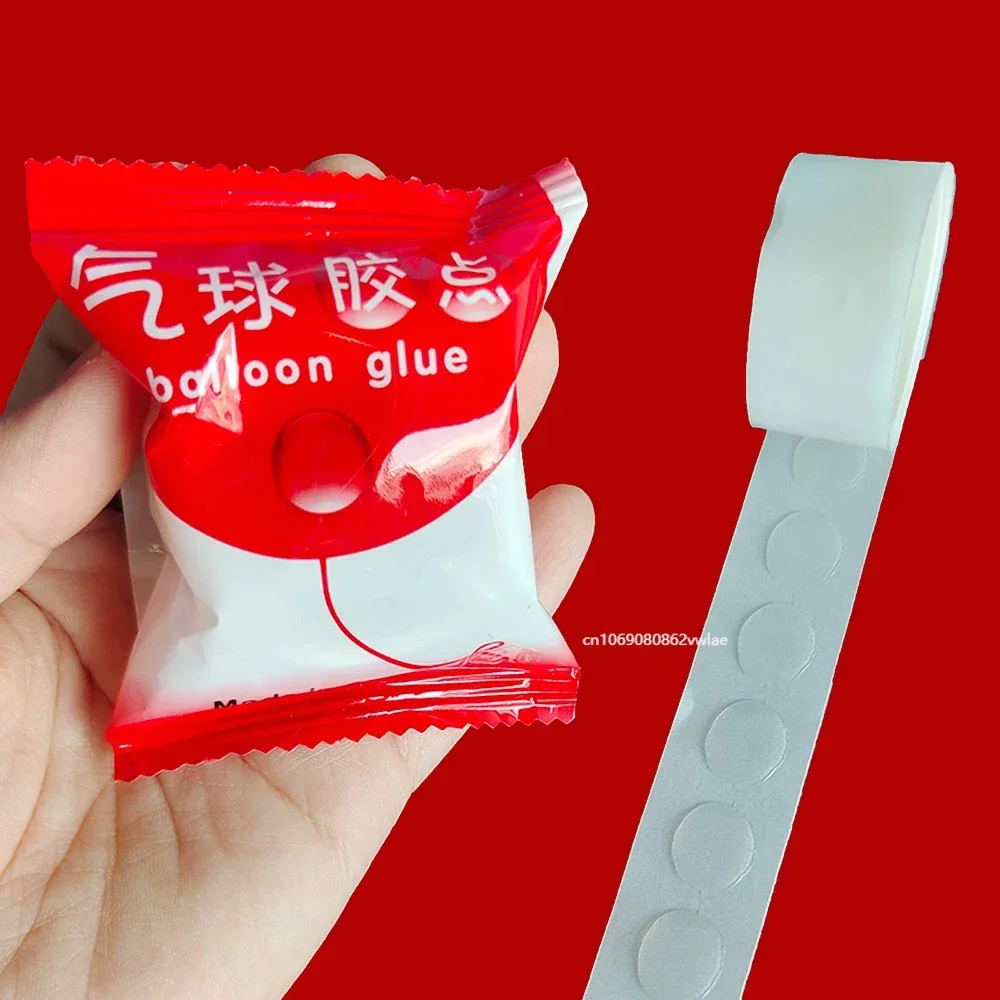 100-Points-Balloon-Glue-Attachment-Dot-Attach-Balloons-To-Ceiling-or ...