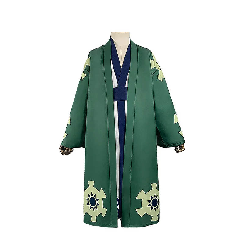 Roronoa Zoro Costume Wano Kuni Country Kimono | One piece Merchandise ...