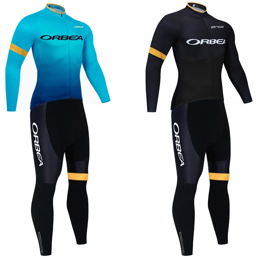 Black-ORBEA-ORCA-Winter-Cycling-Jacket-Thermal-Fleece-Bike-Jersey-Pants ...