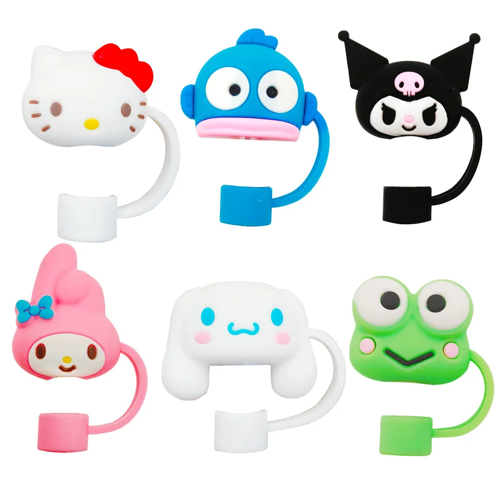 HelloKitty-Sanrio-Dustproof-Straw-Cap-Sanrio-Cinnamoroll-Cute-Cartoon ...