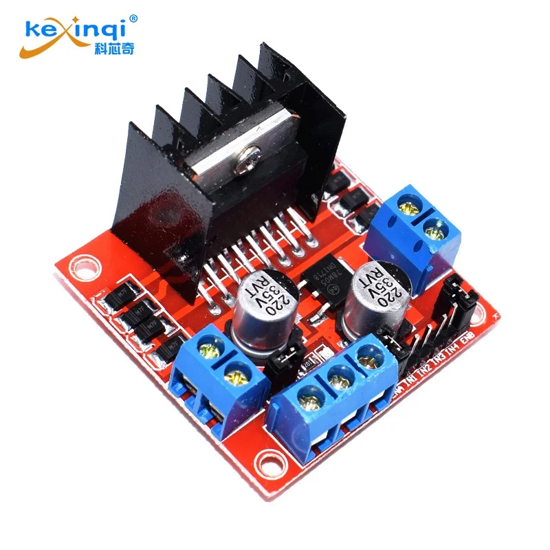 L298N driver board module L298 stepper motor smart car robot breadboard ...