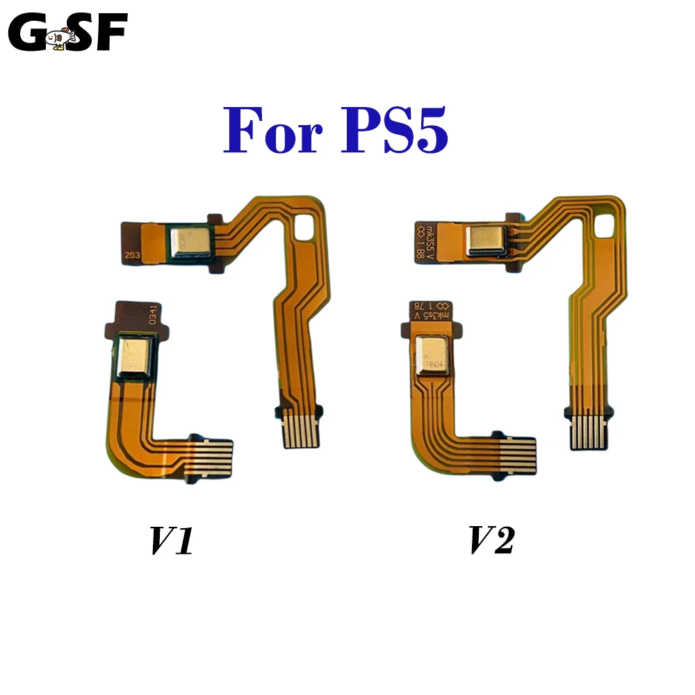 For PS5 V1 V2 Controller Microphone Flex Cable Replacement For PS5 ...
