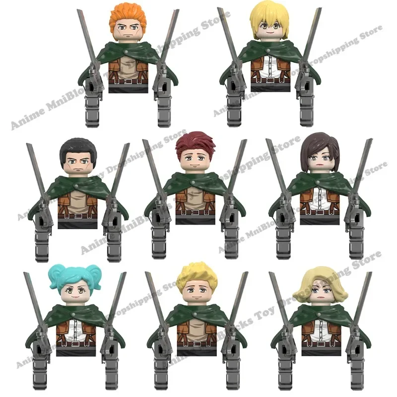 Mini-Action-Figure-Building-Blocks-Kyojin-Scout-Legi-o-Militar-Pol-cia ...