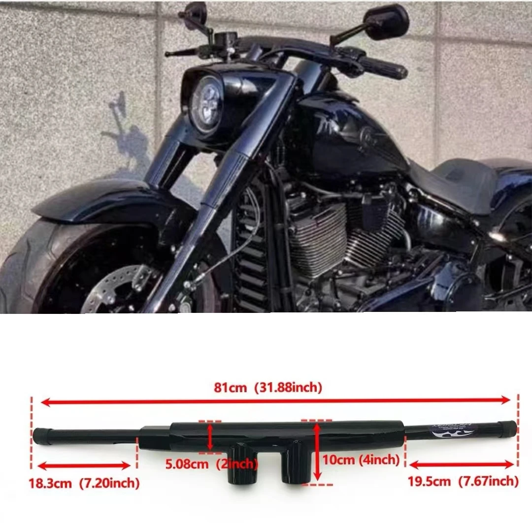 Harley Fatboy Drag Bars