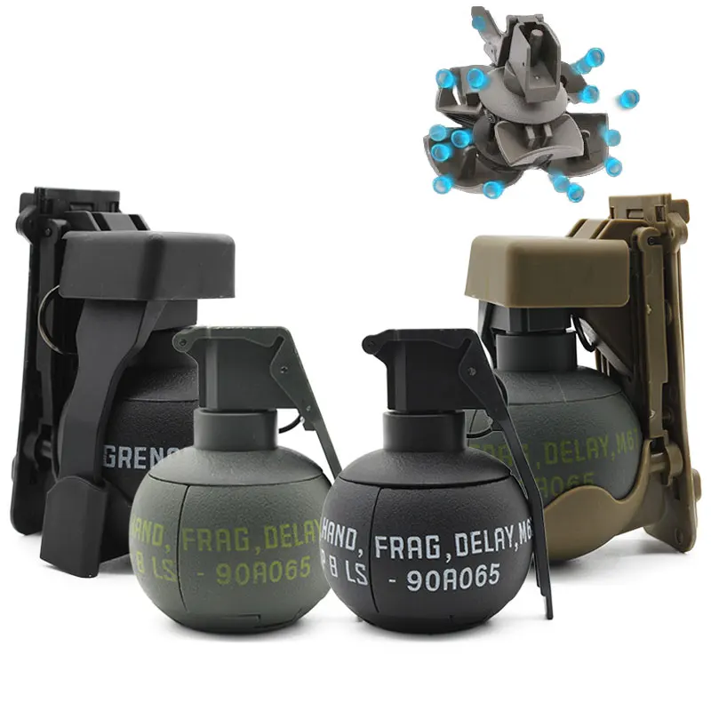 Outdoor-Sports-Plastic-Model-children-s-Toy-M76-Hand-Grenade-Water-Gel ...