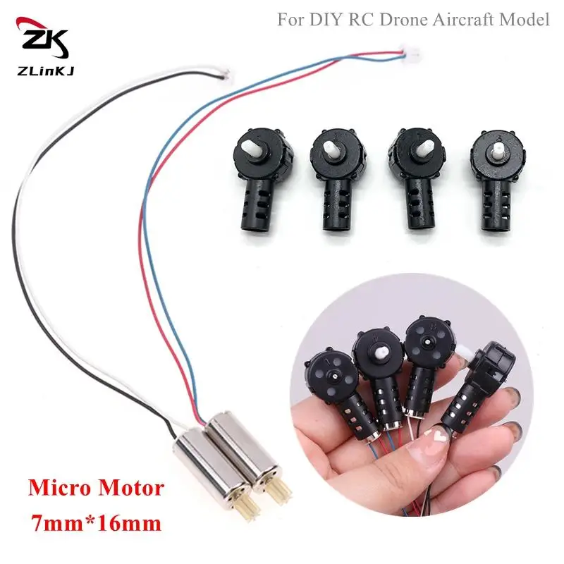 1Pair 7mm*16mm CW CCW Mini motor universal motor base for rc drone p5 ...