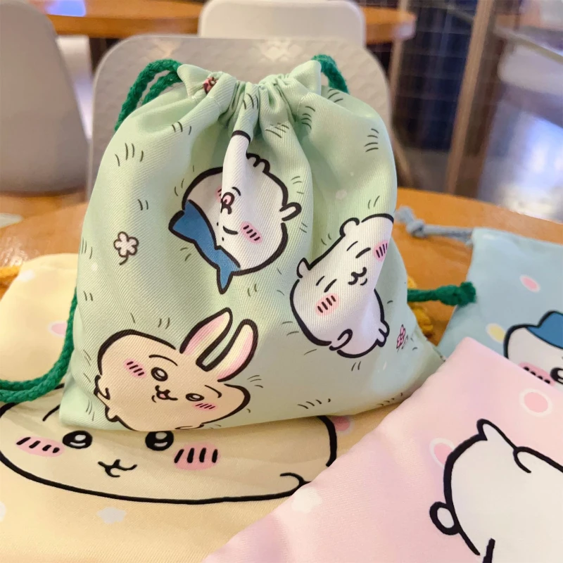 2024-Anime-Chiikawa-Drawstring-Pocket-Cute-Cartoon-Creative-Hachiware ...