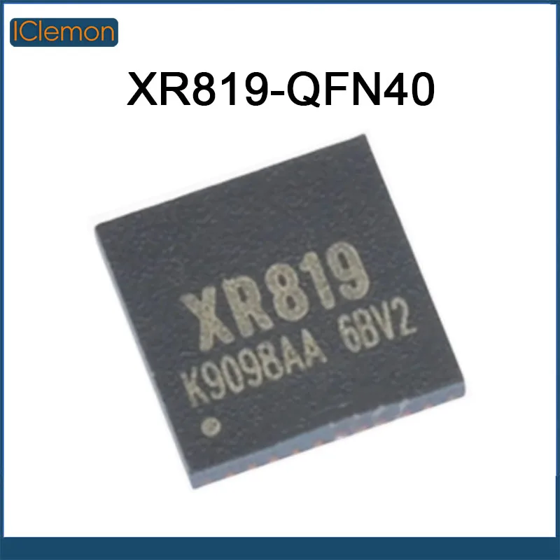 1-10pcs-XR819-QFN40-Wireless-WIFI-Master-CPU-h2-XR819-24M-Passive ...