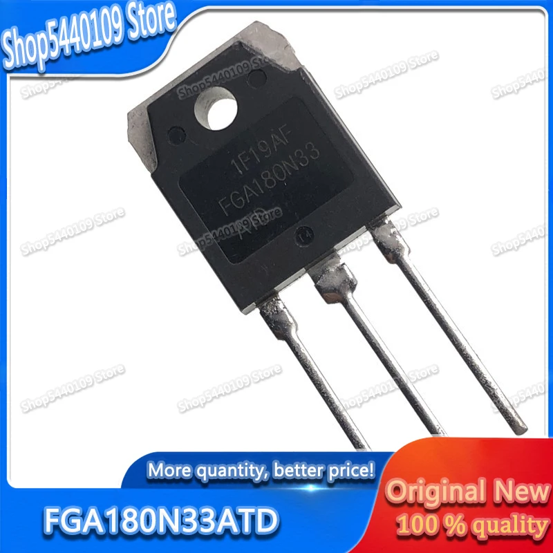 Transistor IGBT de potencia, 10 piezas, FGA180N33ATD TO 3P FGA180N33 ...