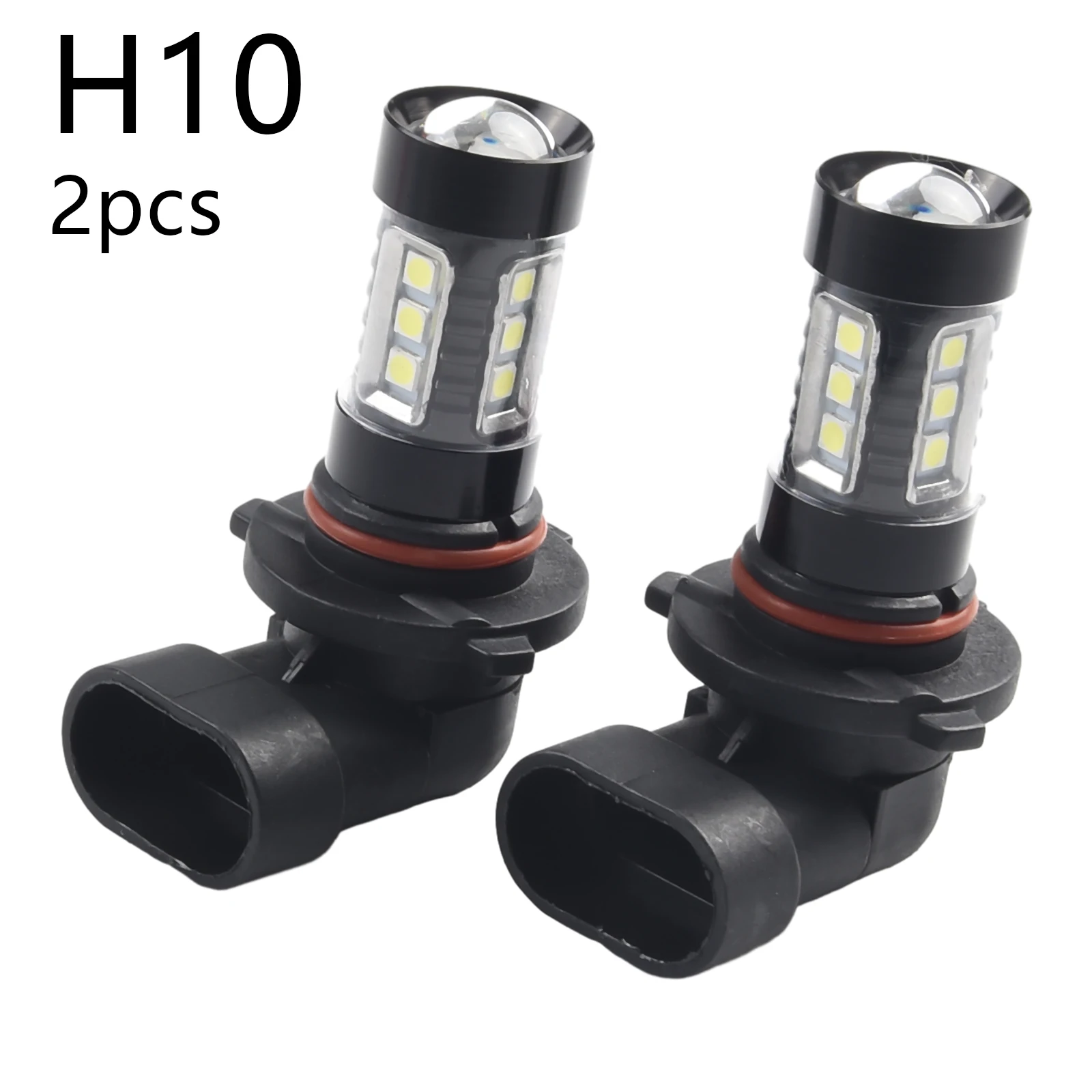 2PCS-New-H10-Car-LED-Fog-Light-Kit-White-9145-9140-Bulb-Super-Bright ...