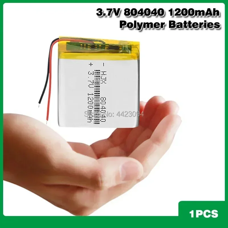 Rechargeable-Li-ion-Polymer-Lithium-Battery-3-7v-Voltage-804040-1200mAh ...