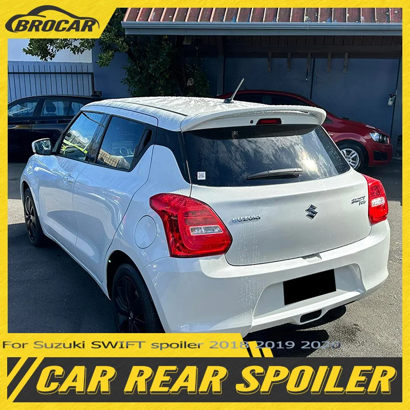 For-Suzuki-SWIFT-spoiler-2018-2019-2020-high-quality-ABS-material-car ...
