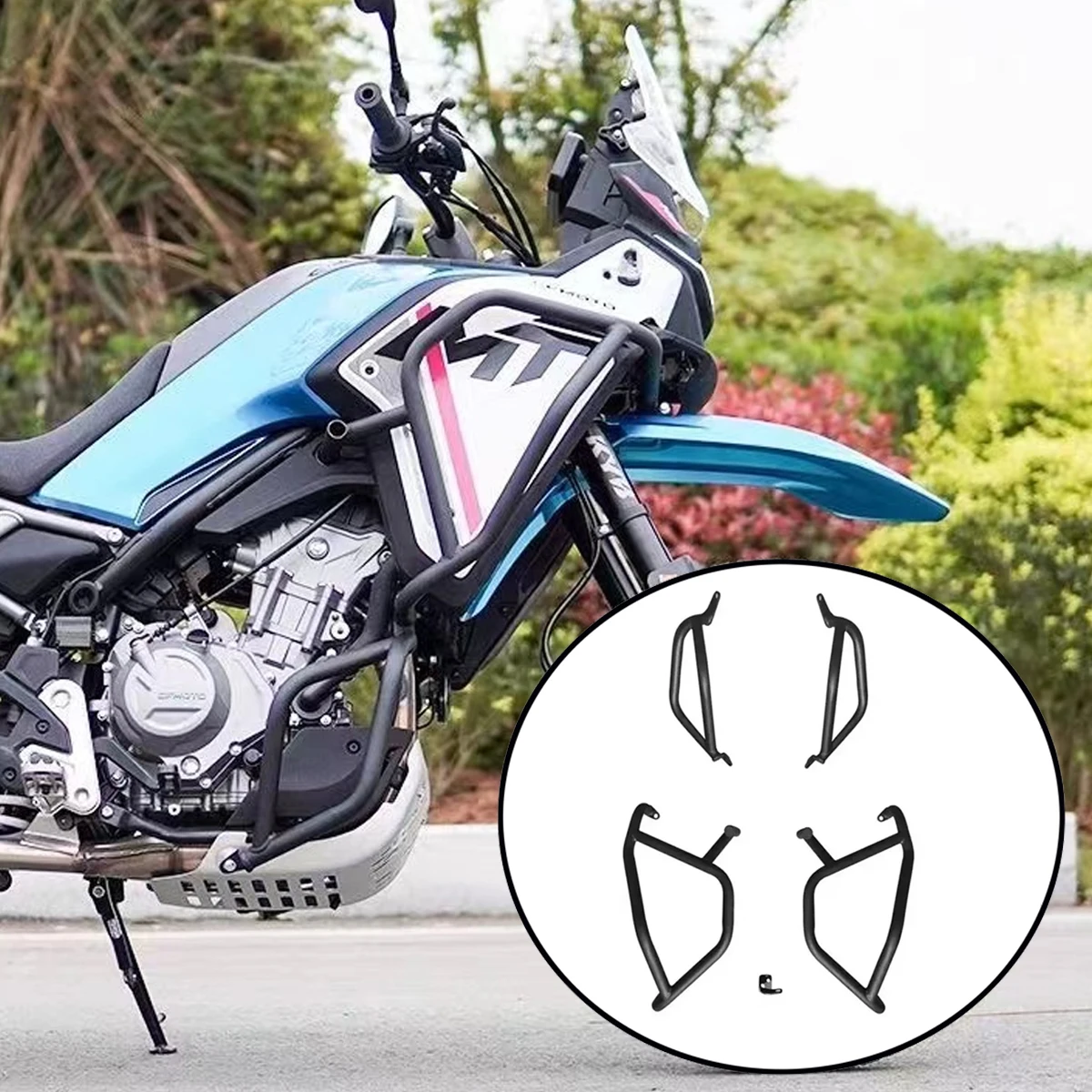 For-CFMOTO-450-MT-450MT-Frame-Bumper-Engine-Protection-Bumper-for ...