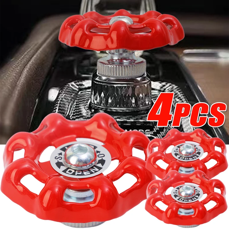 Creative NOS Valve Switch Car Interior Knob Decoration Sticker Auto ...