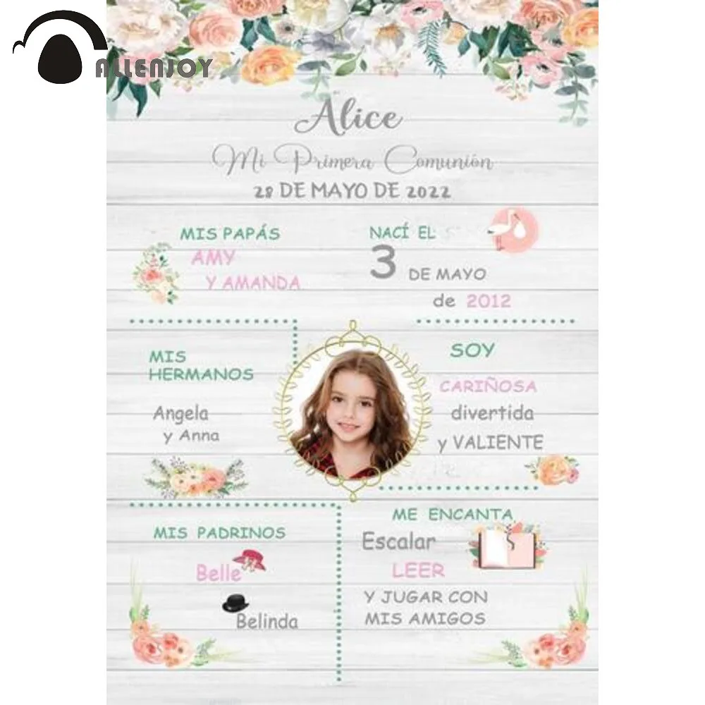 Allenjoy-FONDO-DE-Primera-Comuni-n-para-ni-o-y-ni-a-cartel ...