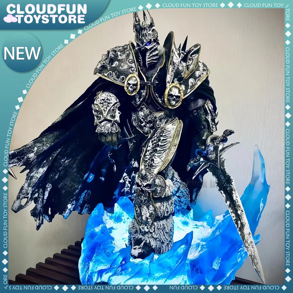 Figura-de-World-Of-Warcraft-figuras-del-Rey-Lich-figura-de-Arthas ...