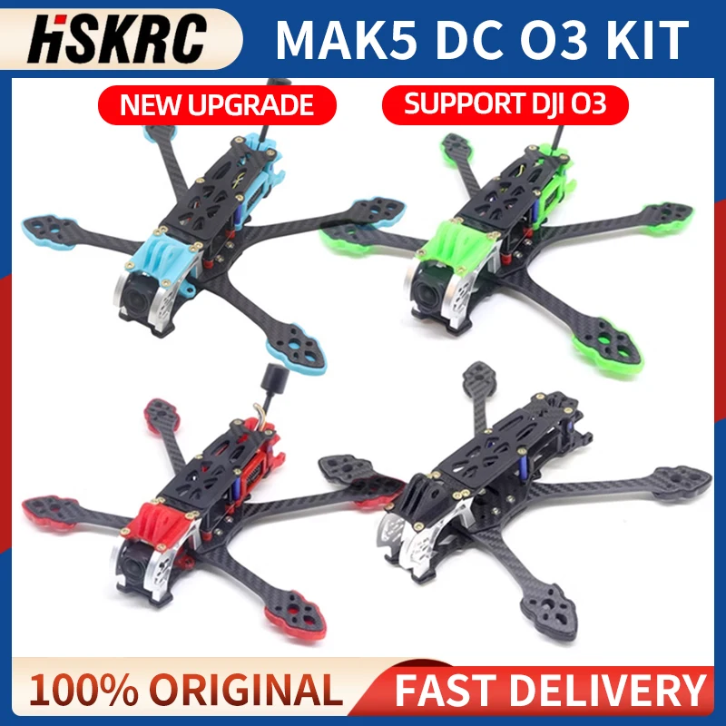 HSKRC-MAK5-MARK5-DC-O3-FPV-Drone-Frame-KIT-222mm-5inch-FPV-Carbon-Fiber ...
