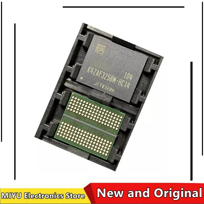 Prueba 100% Original K4ZAF325BM-HC14 DDR6 BGA Chipset IC Chip en Stock