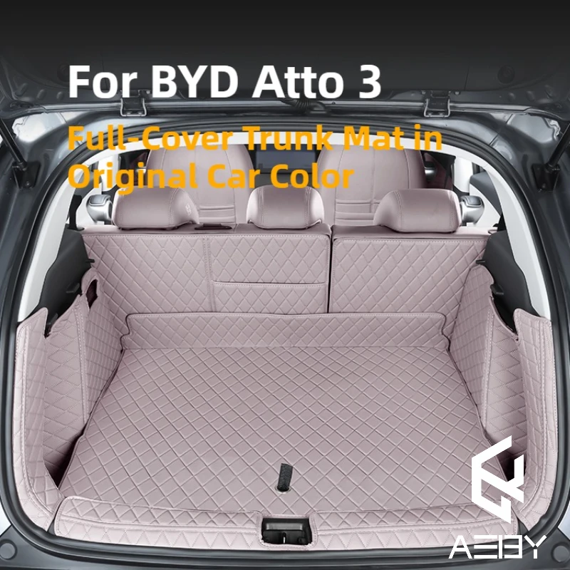 AEBY For BYD Atto 3 Smart Driving Edition 2022-2025 Rear Trunk Mat Full ...