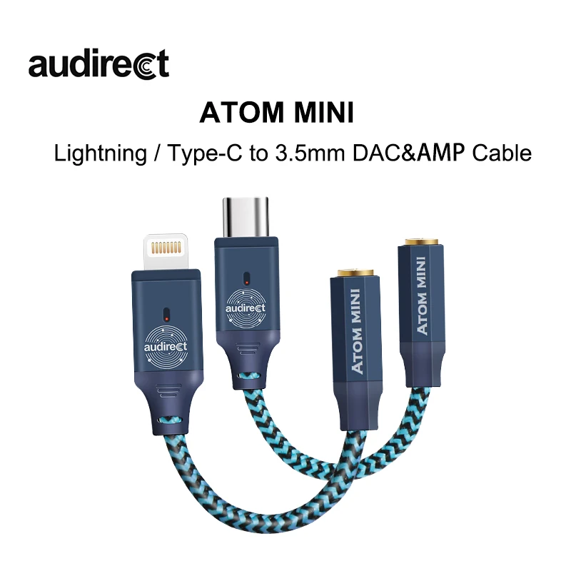 Audirect-ATOM-MINI-Cable-de-decodificaci-n-de-Audio-tipo-C-a-3-5mm ...