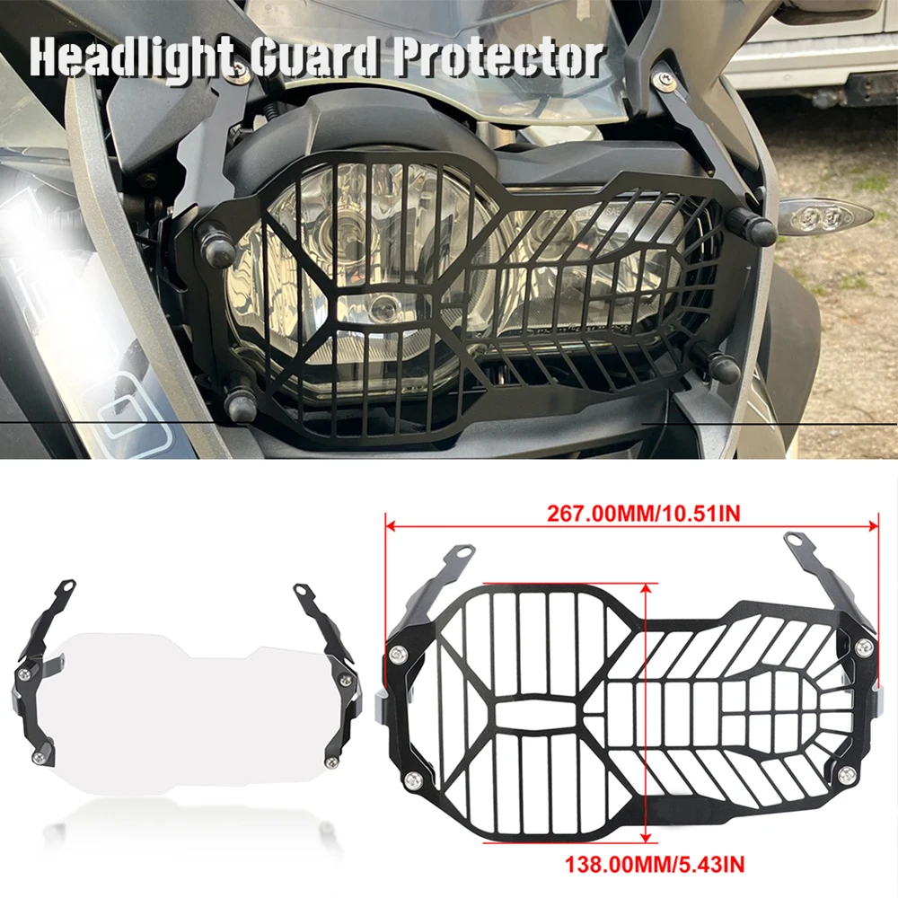 R-1250-GS-Motorcycle-Headlight-Protector-Grille-Guard-Cover-Protection ...