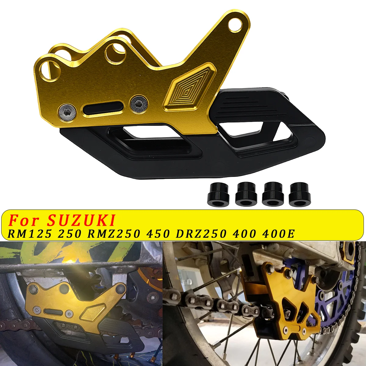 Motorcycle-Chain-Guide-Cover-Guard-Protector-For-Suzuki-RM125-RM250-RMZ250-RMZ450-RMX450Z-YAMAHA ...