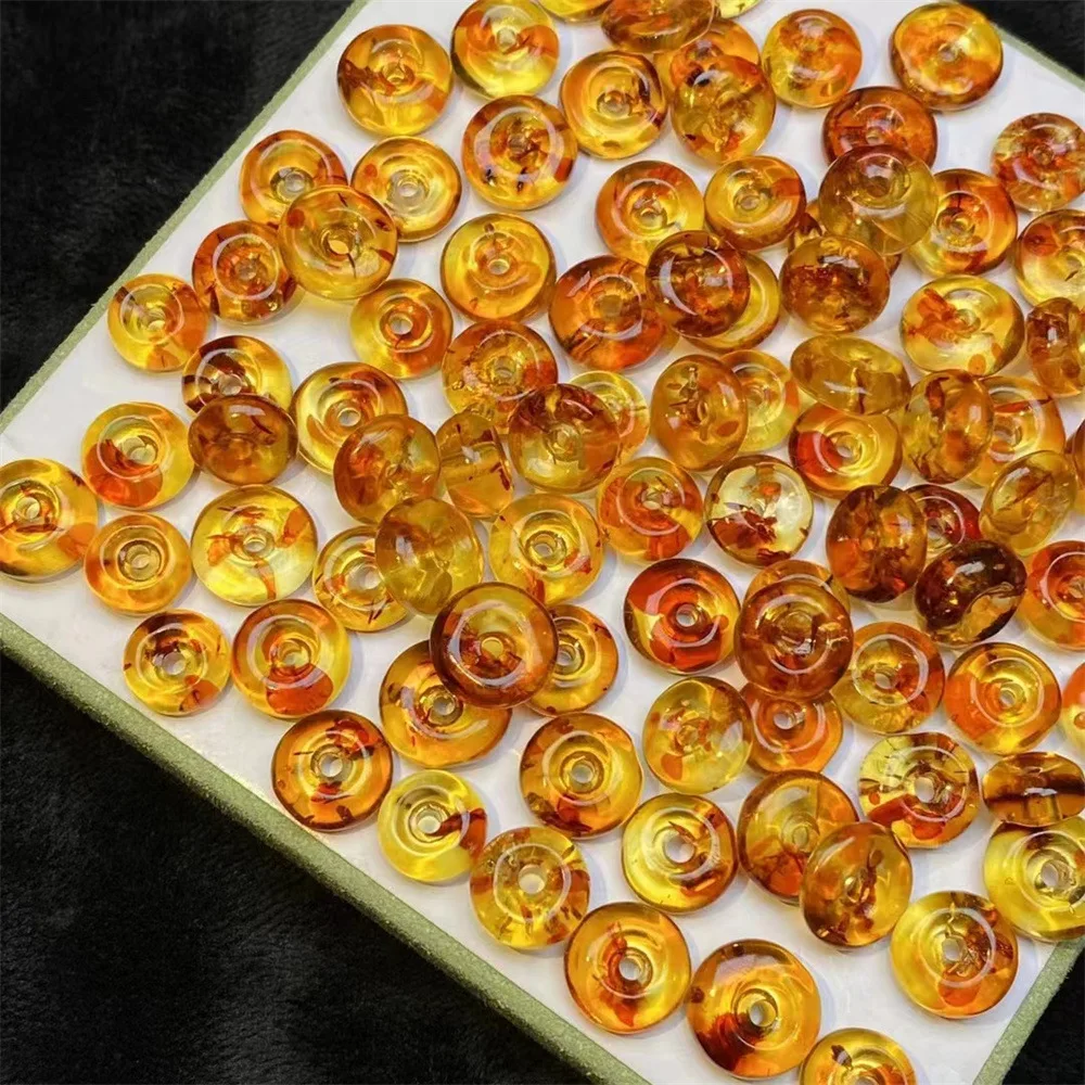 Natural Amber Beads For Jewelry Making Diy Bracelet Charms Necklace ...