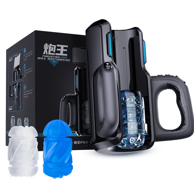 Mais recente Leten Automático Telescópico de Alta Velocidade Masculino Masturbador Máquina 12cm ...