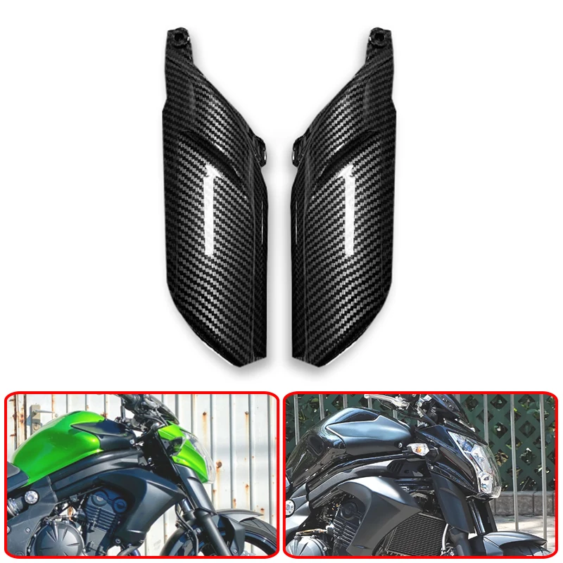 ER6N Motorcycle Front Fender Suspension Fork Shock Cover Guard ...