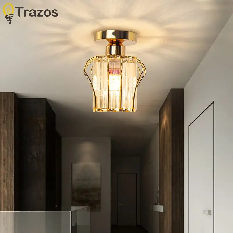 LED-Concise-Modern-Gold-E27-Bedroom-Corridor-Light-Embedded-Light ...