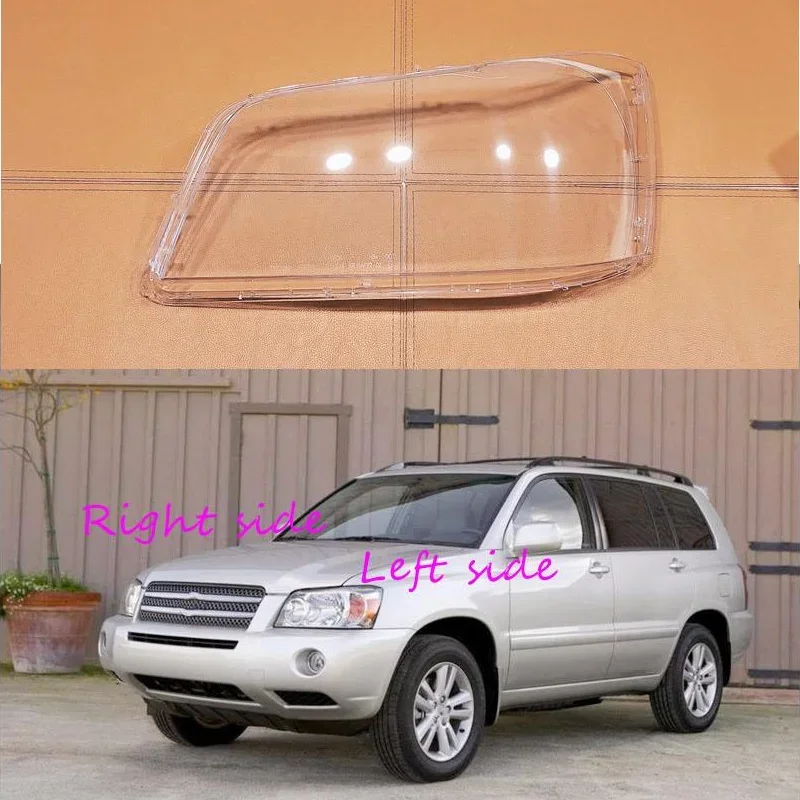 Car-Headlight-Lens-For-Toyota-Highlander-2004-2005-2006-Headlamp-Cover ...