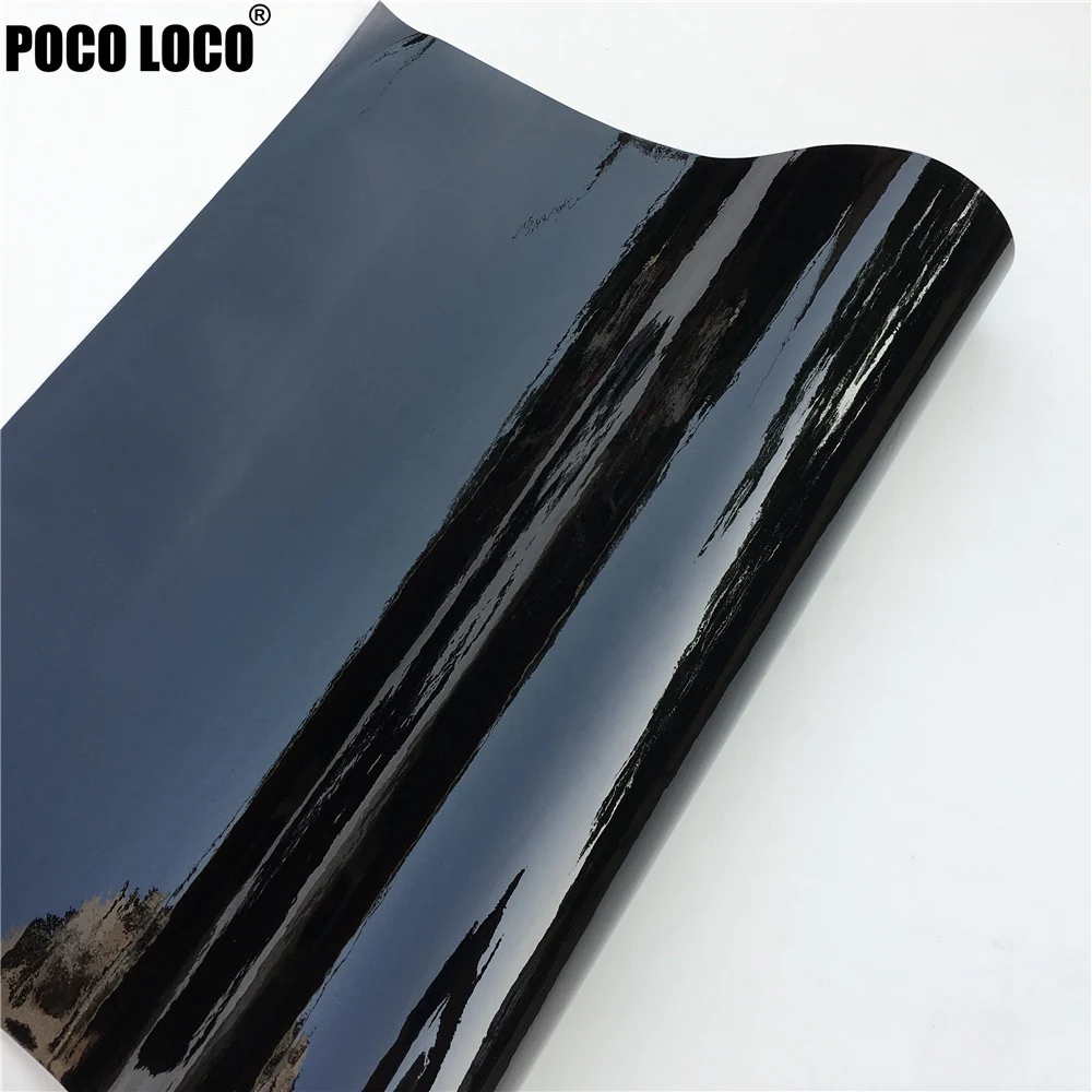 Black-Glossy-Vinyl-Racing-Stripes-Car-Wrap-Window-Trim-Film-Hood ...