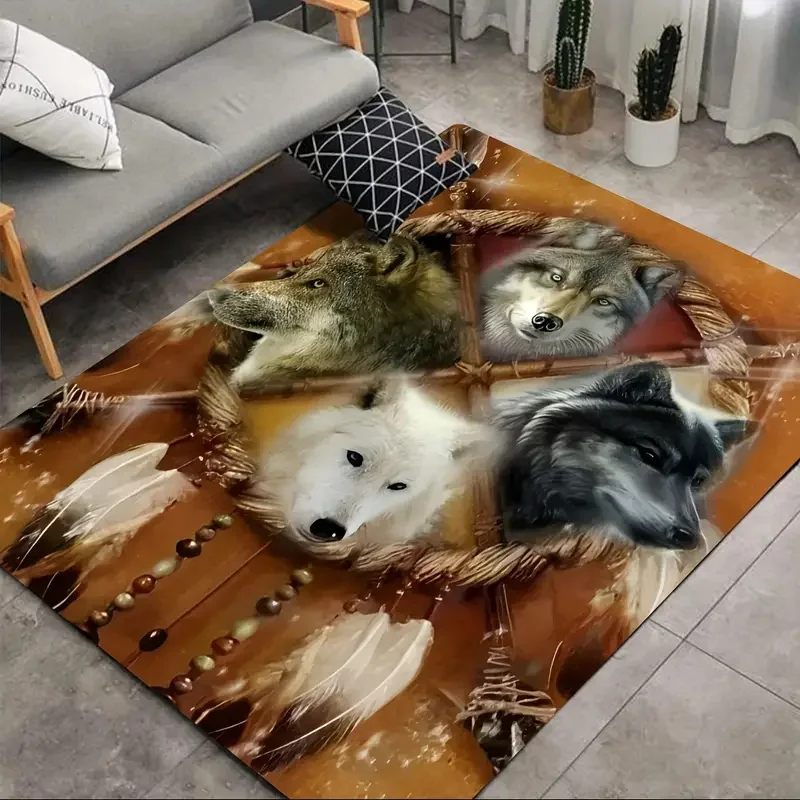 Magic-Dragon-Print-Floor-Mat-for-Living-Room-Non-Slip-Gaming-Room-Rug ...