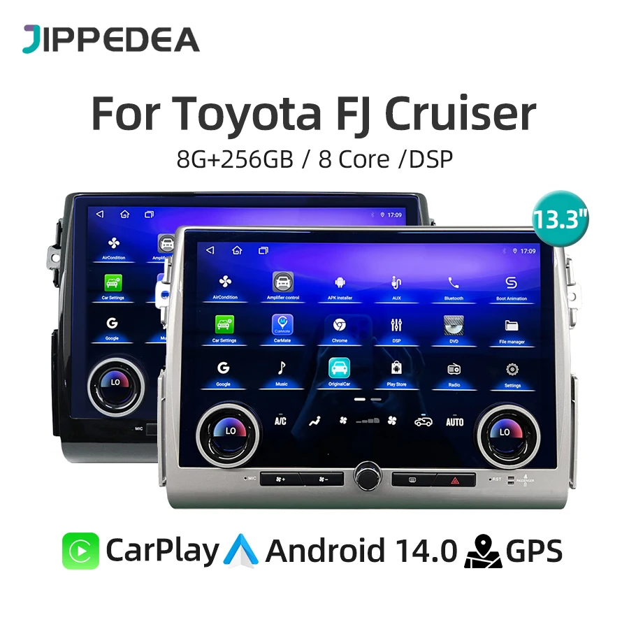 13-Android-13-CarPlay-GPS-Navigation-4G-WiFi-RDS-IPS-Multimedia-Video ...
