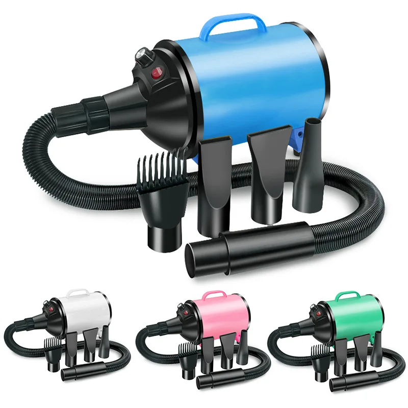 Dog Dryers 3.8HP 2800W Stepless Speed Pet Hair Blaster With Heat ...