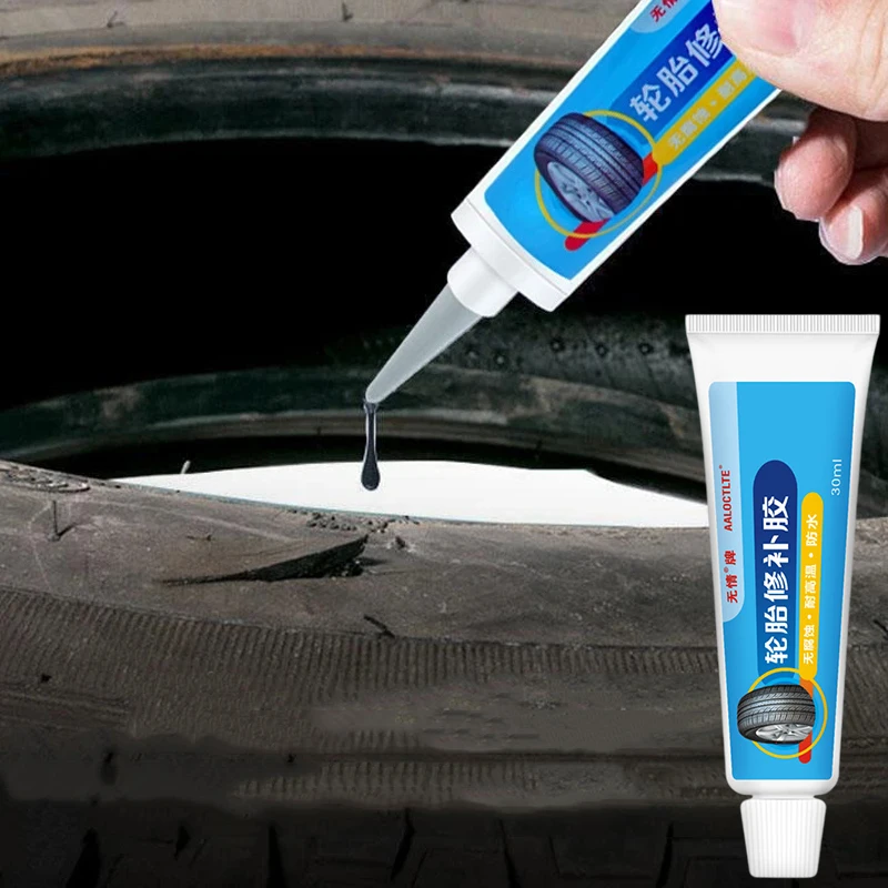 Car-Tire-Repair-Glue-Black-Tyre-Repair-Instant-Car-Tire-Repair-Glue-Liquid-Professional-Tire ...