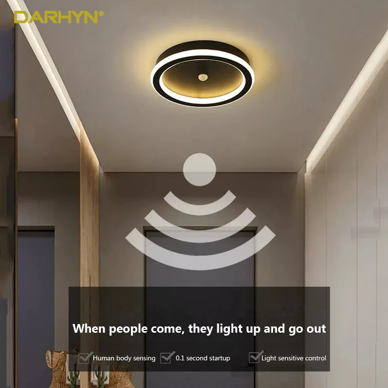 Human-Body-Sensor-LED-Ceiling-Lamp-Aisle-Corridor-Ceiling-Light-Modern ...
