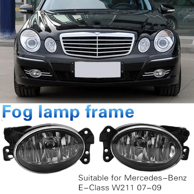 Clear Lens Fog Lamp Assembly LED Lights OEM Replacement Bulb for ...