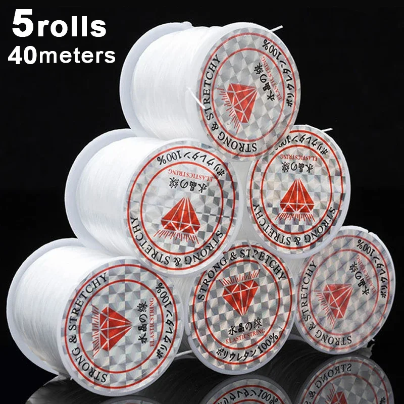 1-5Rolls-Strong-Elastic-Line-Crystal-Beading-Cord-for-DIY-Stretchy ...