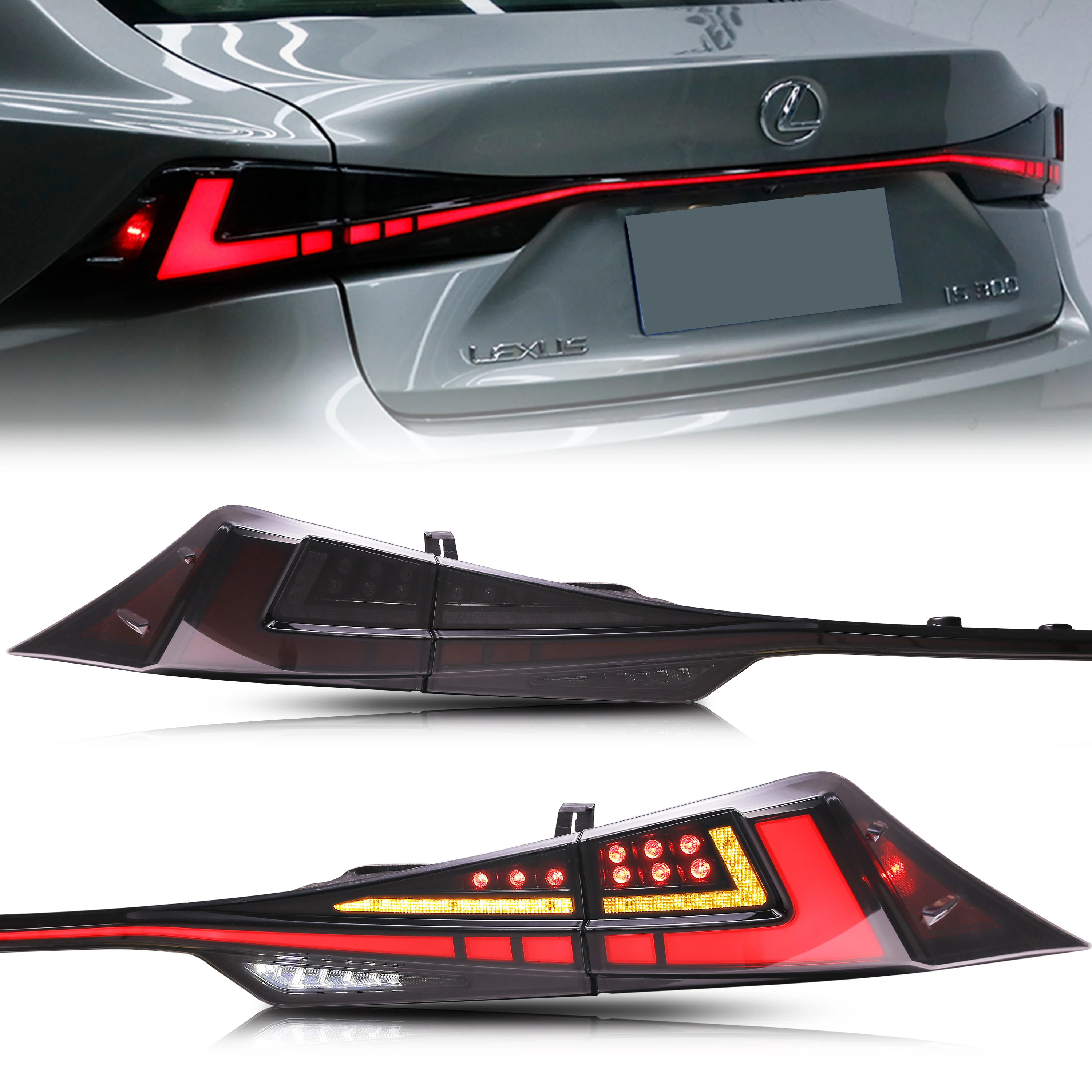 LED-Tail-Lights-for-Lexus-IS250-IS300-IS350-IS200t-ISF-2013-2020-Start ...