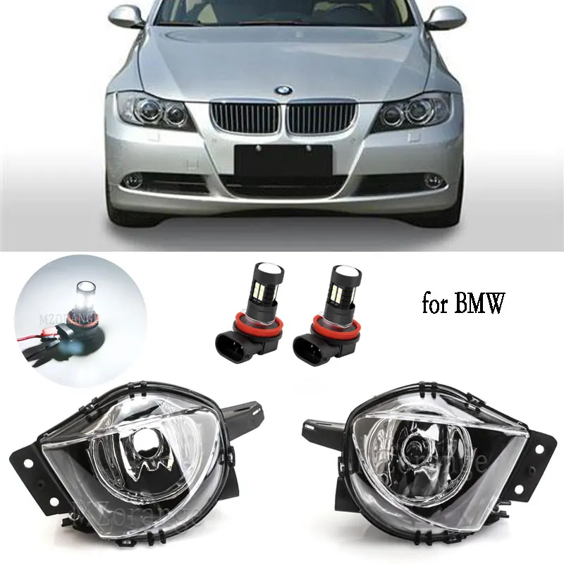 Fog Lights LED for BMW E90 E91 328i 328xi 325i 325xi 330i 330xi 2005 ...