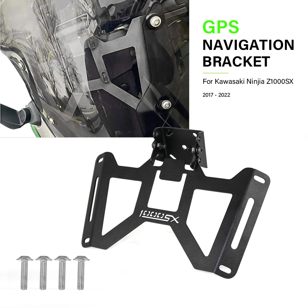 Navigation-GPS-Bracket-For-Kawasaki-Ninjia-Z1000SX-Z-1000-SX-2017-2022 ...
