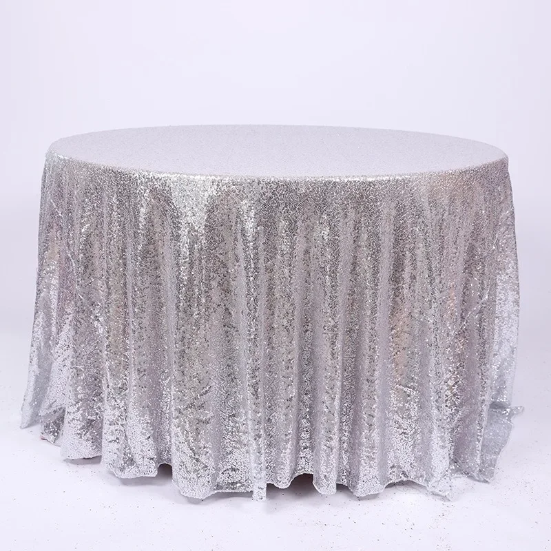 Sequin-Tablecloth-Round-Glitter-Table-Cover-Sparkly-Shimmer-Fabric ...
