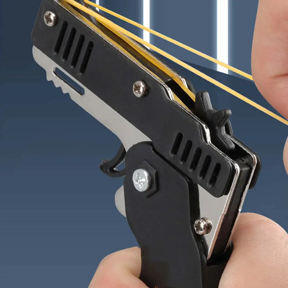 1PCS-Elastic-Leather-Rubber-Band-Shooting-Pistol-Kid-Outdoor-Party ...