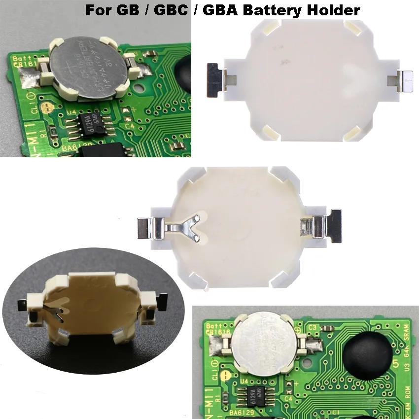 ChengHaoRan-10PCS-DIY-CR1616-Battery-Holder-for-GAME-BOY-for-GB-for-GBC ...